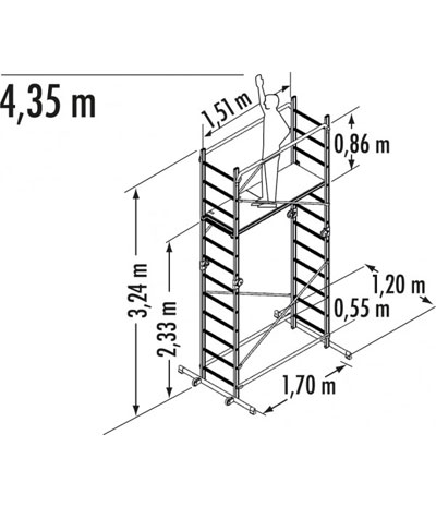 Hailo G60 500 Combi - Hailo Ladders
